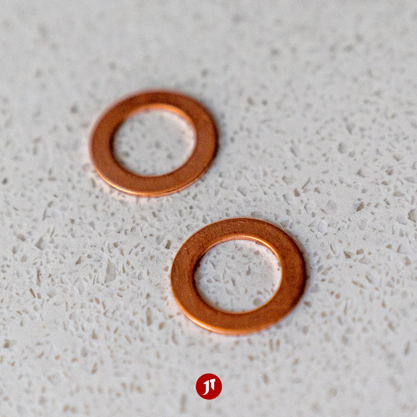 Copper Crush Drain / Sump Plug Washer 14mm (2 PCS) – JTSpec