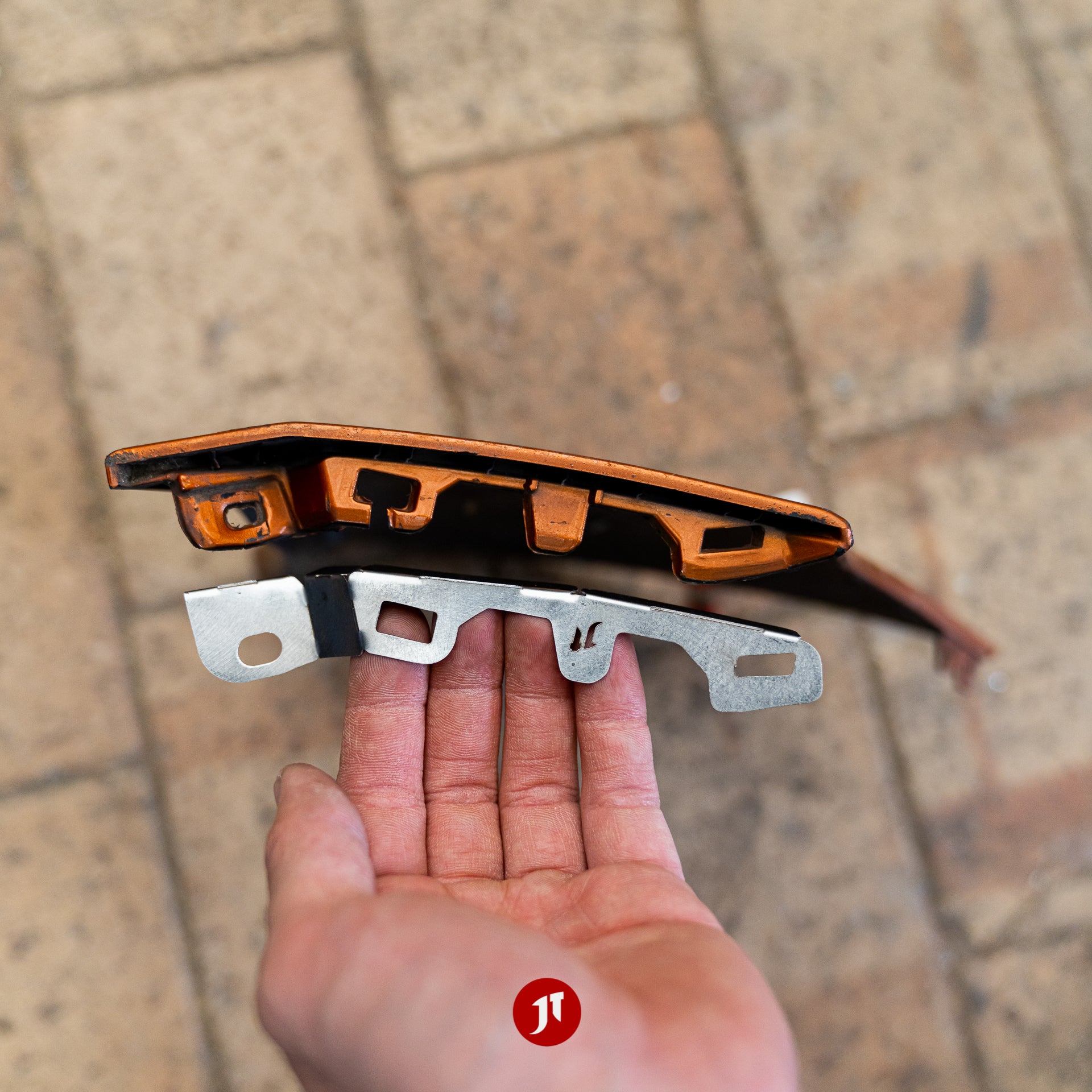 Hyundai Veloster (1st gen 2012-2018) Front Bumper Repair Plates (Pair ...